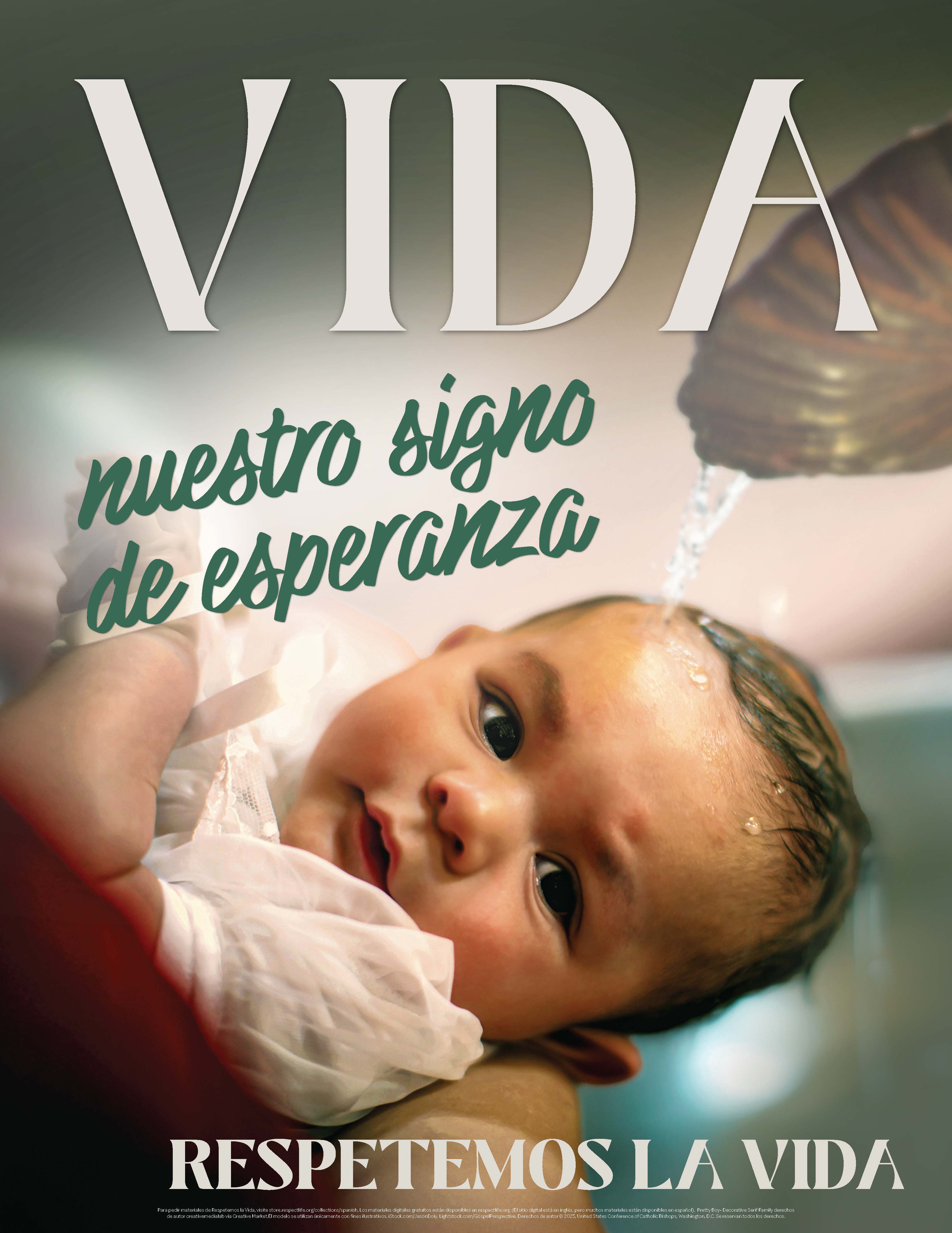 Respect Life Poster- Life: Our Sign of Hope | USCCB