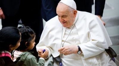 Be generous with others; greed is a sickness, pope says at audience | USCCB